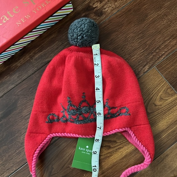 kate spade | Accessories | New Kate Spade Big Apple Tiara Ski Hat Red ...